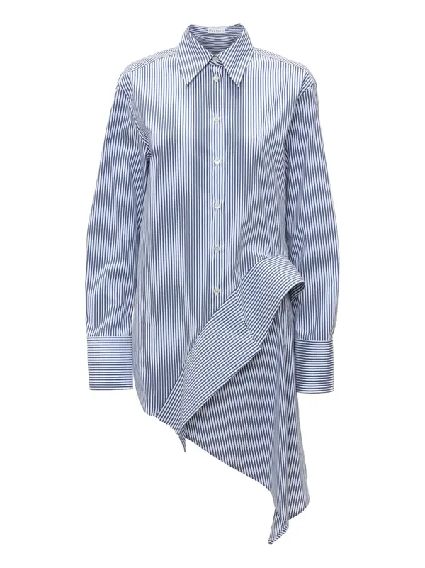 JW Anderson Striped Long-sleeve Shirt - Blue