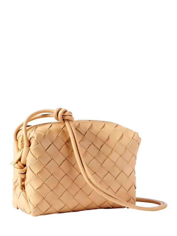 Bottega Veneta Mini Loop Crossbody Bag - Brown