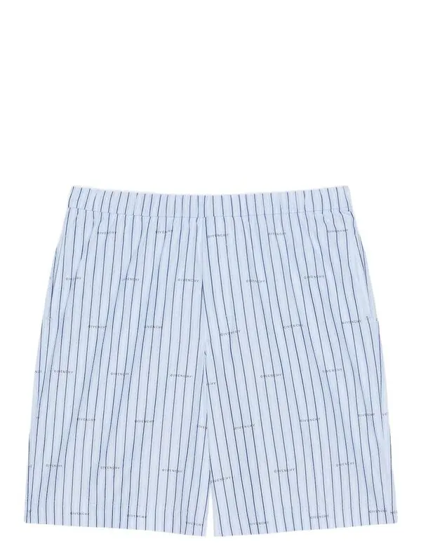 Givenchy Elasticated Shorts - Baby Blue