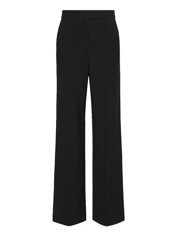 Proenza Schouler Viscose Suiting Trousers - Black