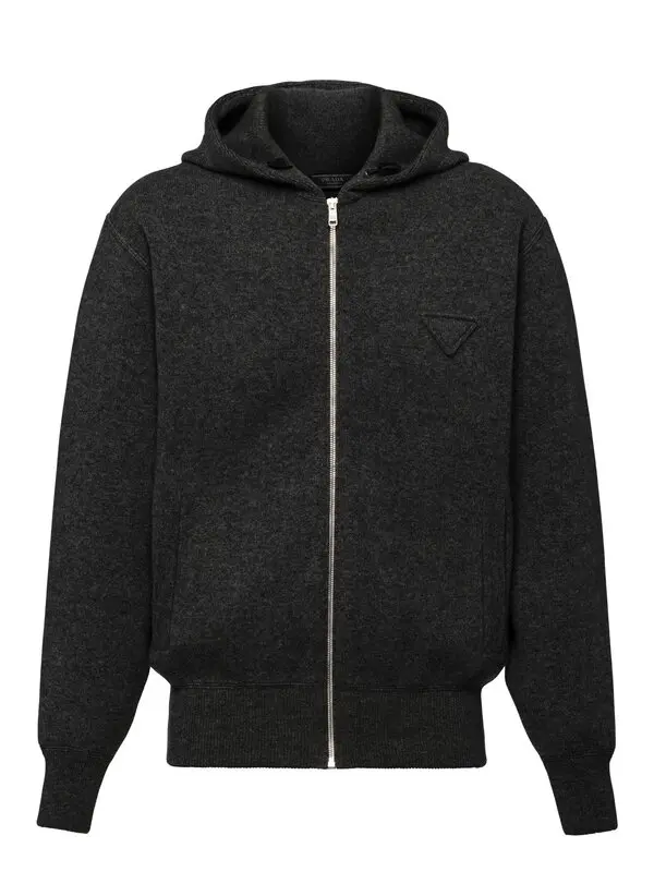 Prada Cashmere Cardigan - Black