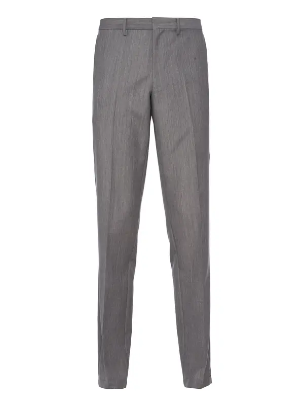 Prada Mohair Wool Pants - Grey