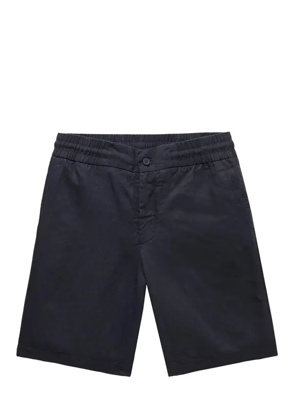 Orlebar Brown Slim-fit Linen Shorts - Blue