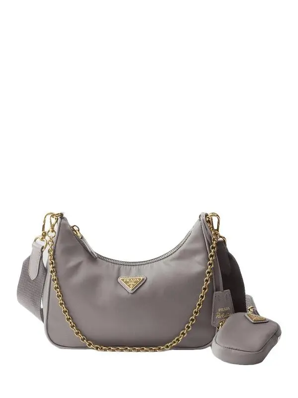 Prada Re-edition 2005 Shoulder Bag - Grey