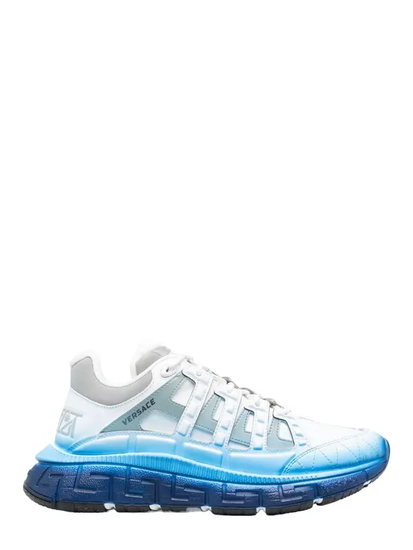 Versace Trigreca Lace-up Sneakers - Blue