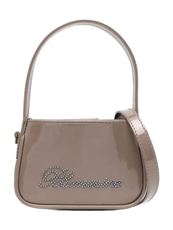 Blumarine Logo Mini Bag - Brown