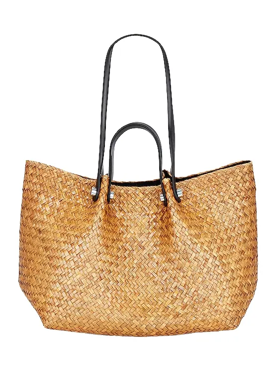 ALLSAINTS Allington Straw Tote - Natural
