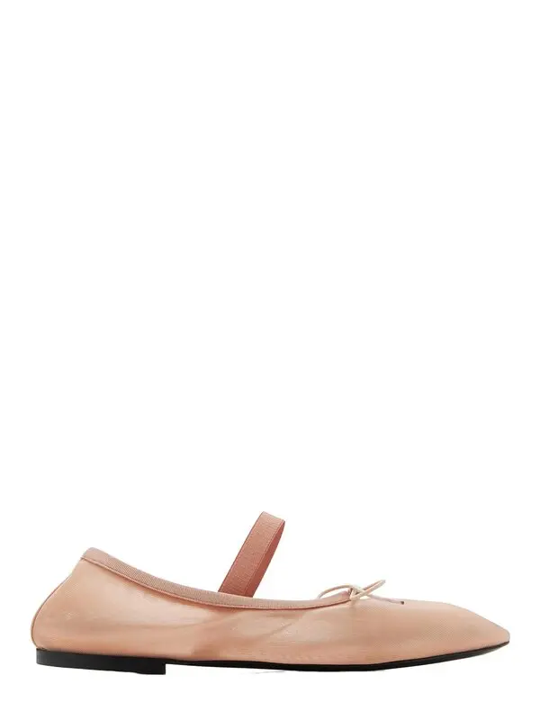 Proenza Schouler Glove Mesh Mary Jane Ballet Flats - Nude