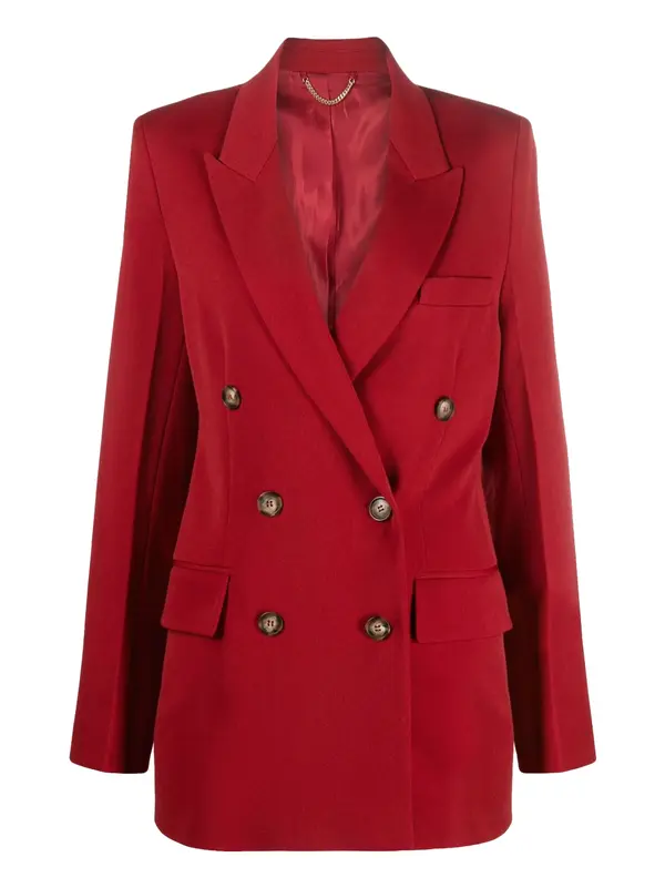 Victoria Beckham Double-breasted Blazer - Red