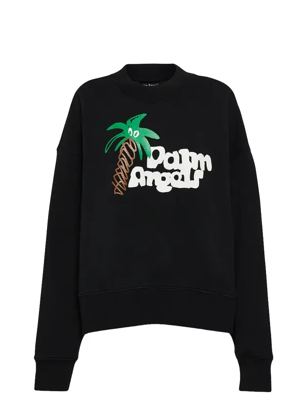 Palm Angels Printed Cotton Sweatshirt - Multicoloured