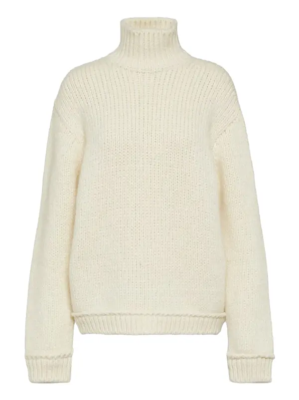 TOM FORD Alpaca And Wool-blend Sweater - White