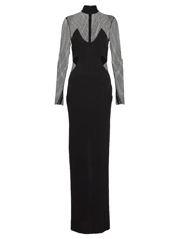 TOM FORD Long-sleeved Gown - Black