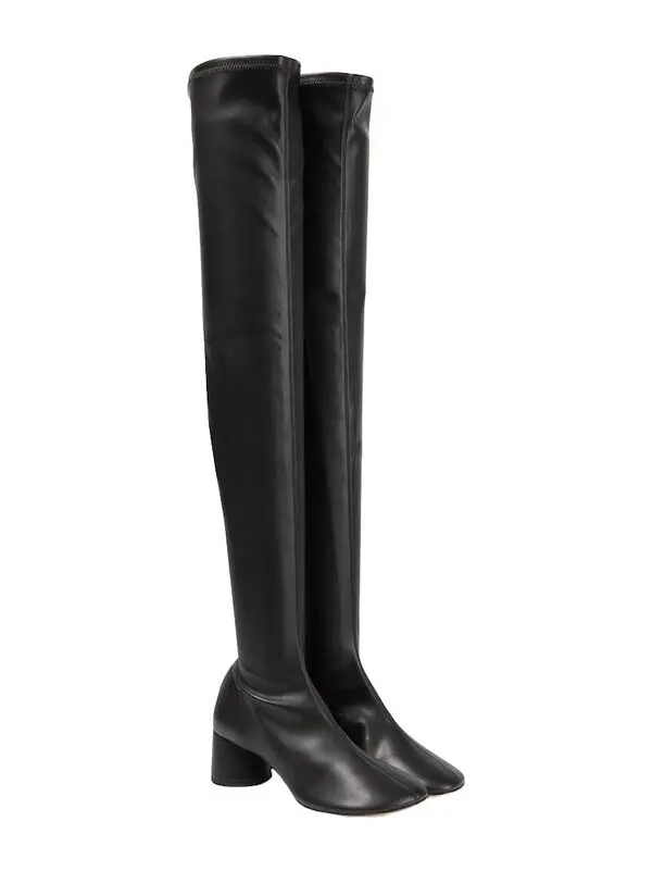 Proenza Schouler Over-the-knee Block Heel Boots - Black