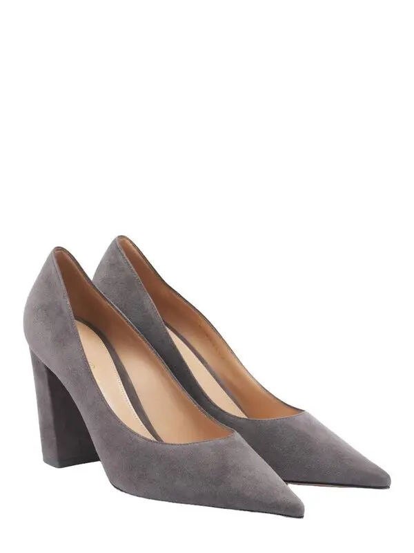 GIANVITO ROSSI Piper Pumps - Grey
