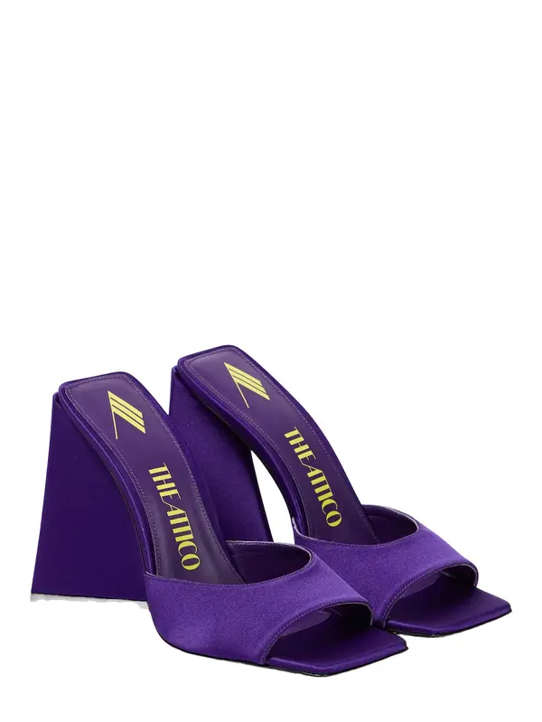 Attico Devon Mules - Purple