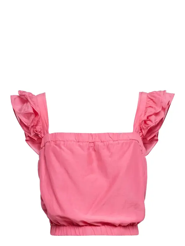 Velvet By Graham & Spencer Gracen Crop Top - Pink