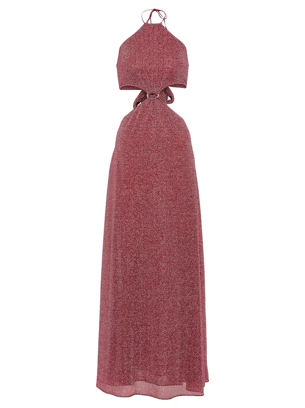 Oseree Lumière O-gem Maxi Dress - Pink