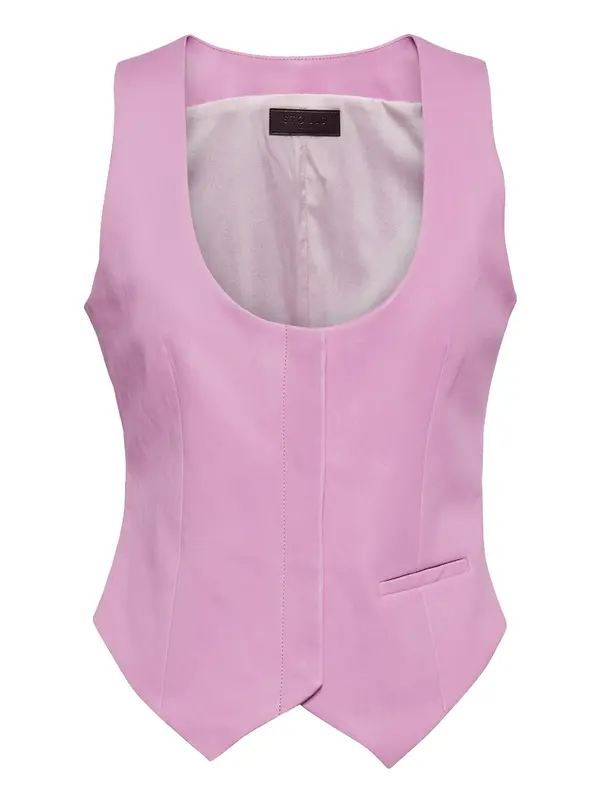 Stouls Adrian Leather Vest - Pink