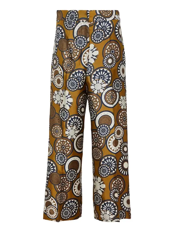 Max Mara Timeb High-rise Pants - Multicoloured