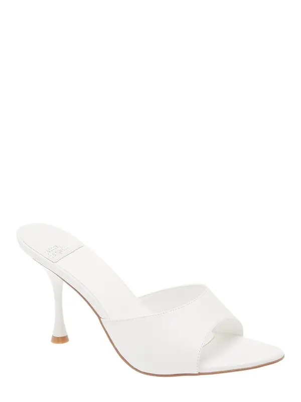 Jeffrey Campbell Agent Slide Sandal - White