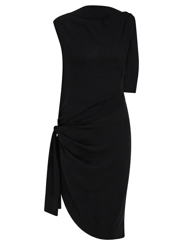 FERRAGAMO Sleeveless Knitted Dress - Black