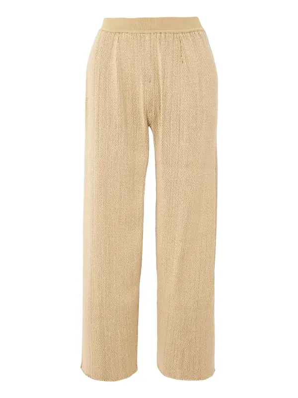 Loro Piana Cala Matano Cropped Pants - Brown