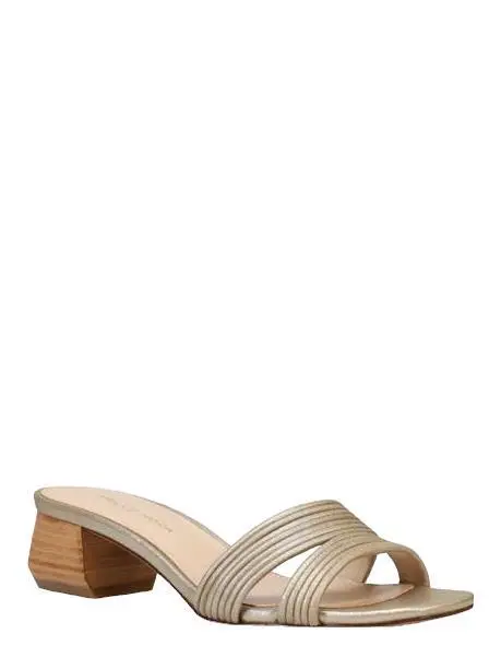 Pelle Moda Innia Sandal - Platinum Gold