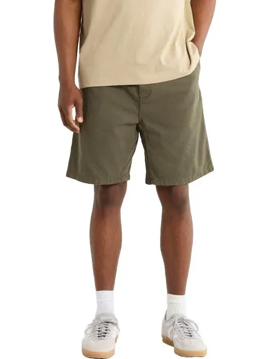 Carhartt Work In Progress Flint Organic Cotton Twill Shorts - Leaf (grmnt)