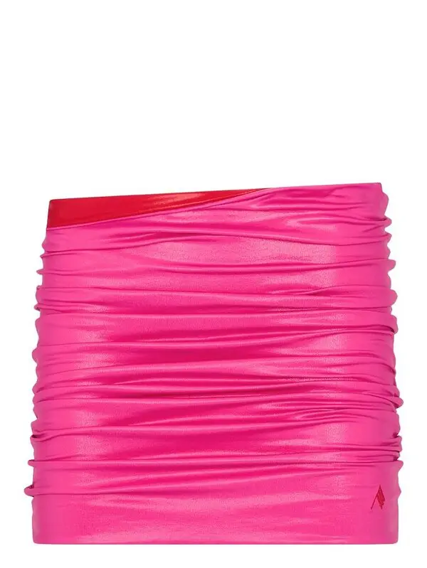 Attico Mini Skirt - Fuchsia