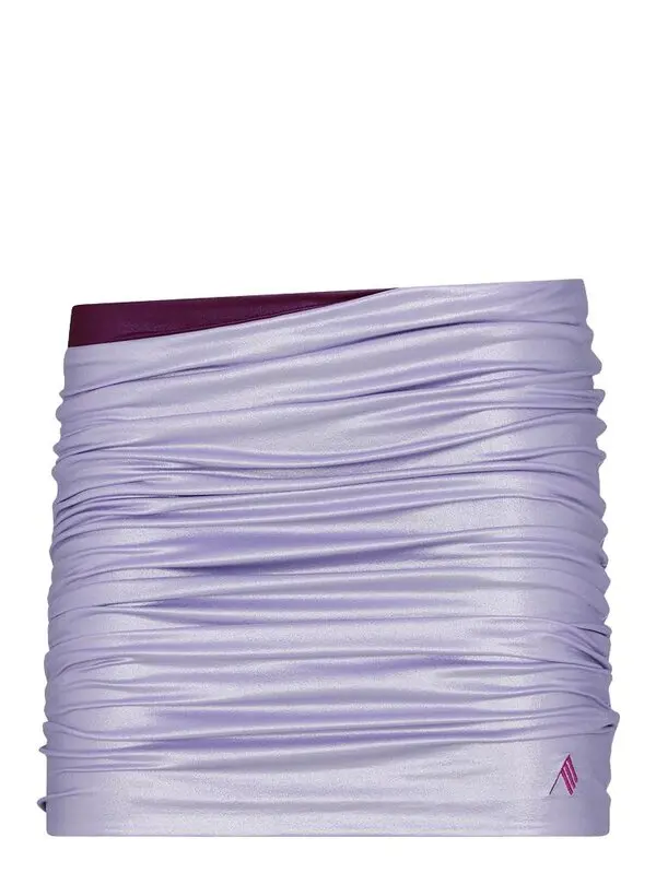 Attico Mini Skirt - Lavender