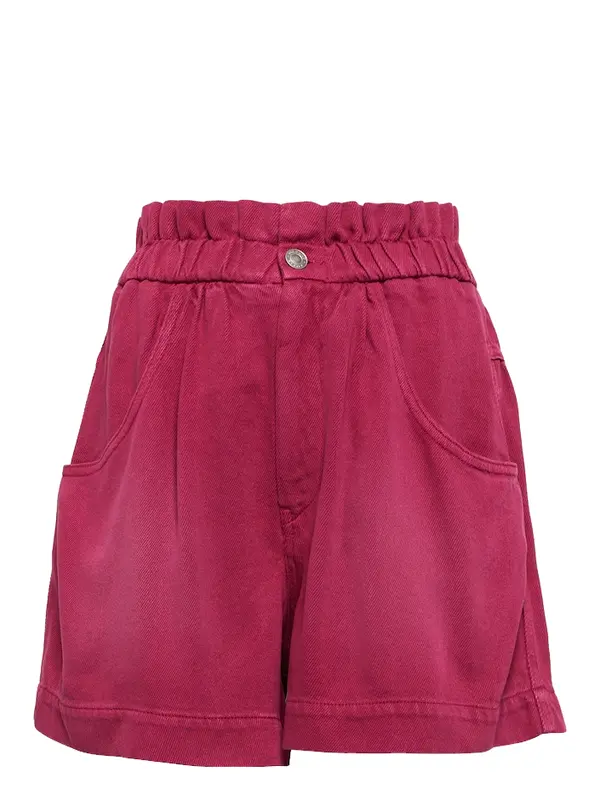 MARANT ETOILE Titea Denim Shorts - Pink