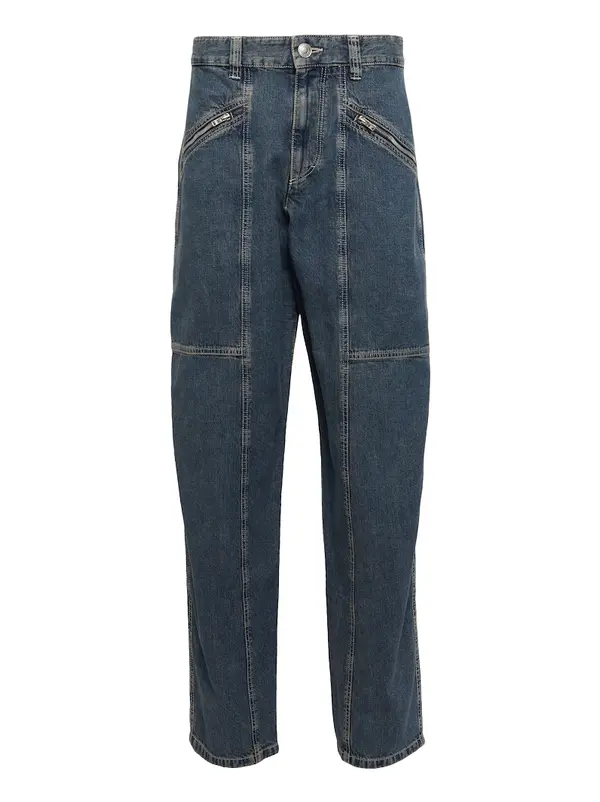Isabel Marant Fanny Wide-leg Jeans - Blue