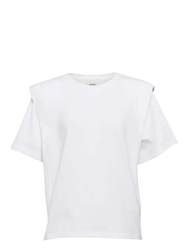 Isabel Marant Zelitos Cotton Top - White