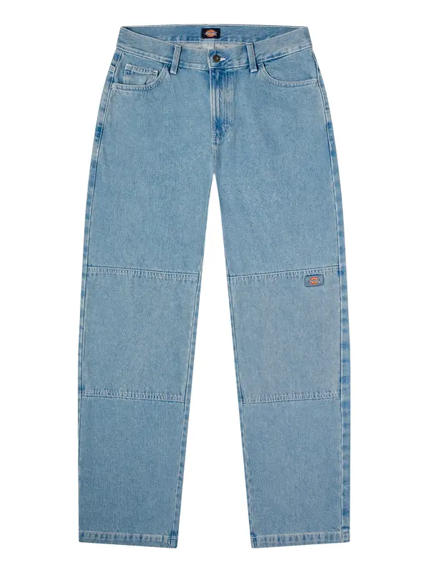 Dickies Double Knee Denim Pant - Light Wash