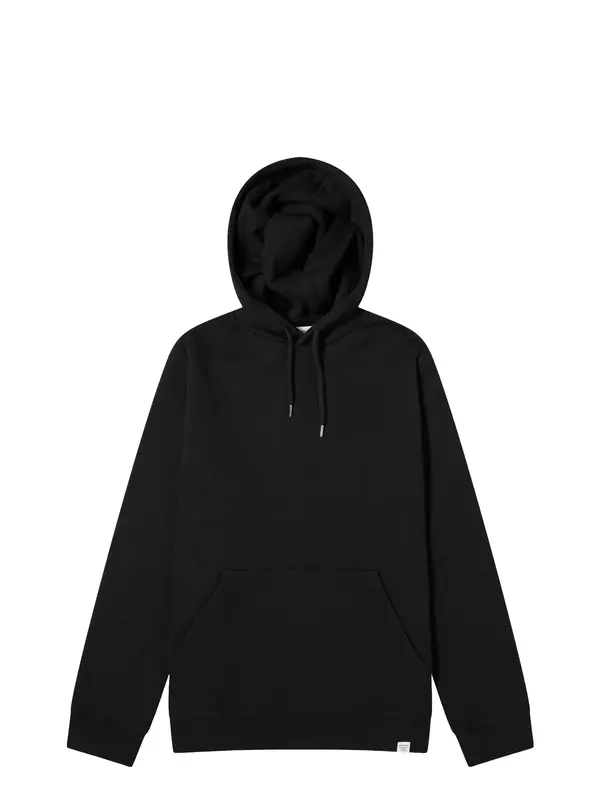 Norse Projects Vagn Classic Popover Hoodie - Black