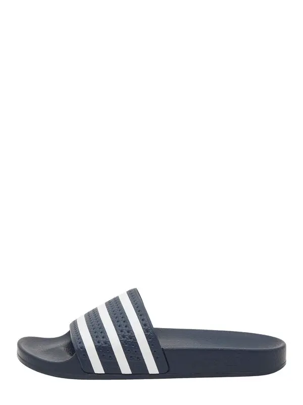 Adidas Adilette Slides - White/adiblue
