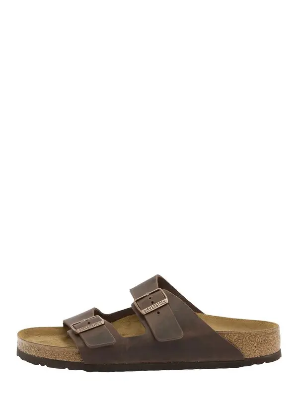 BIRKENSTOCK Arizona Sandals - Habana Oiled Leather