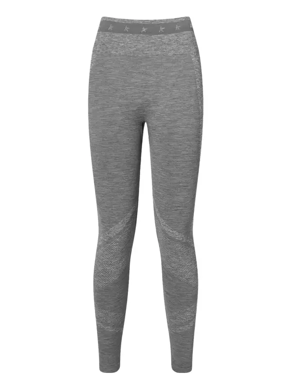 GOLDEN GOOSE Star High Waist Leggings - Melange Grey