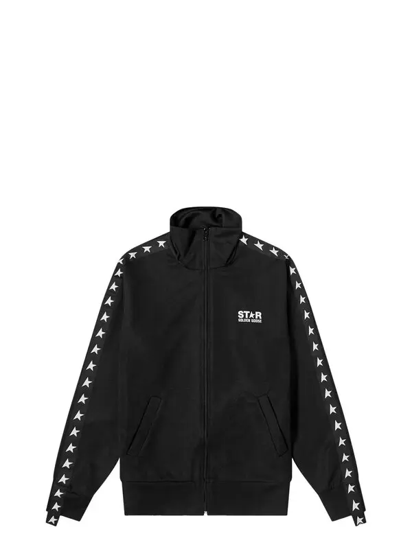 Golden Goose Star Zip Track Jacket - Black/white