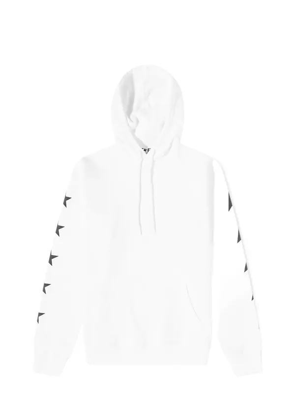 Golden Goose Star Alighiero Hoodie - Vintage White/black