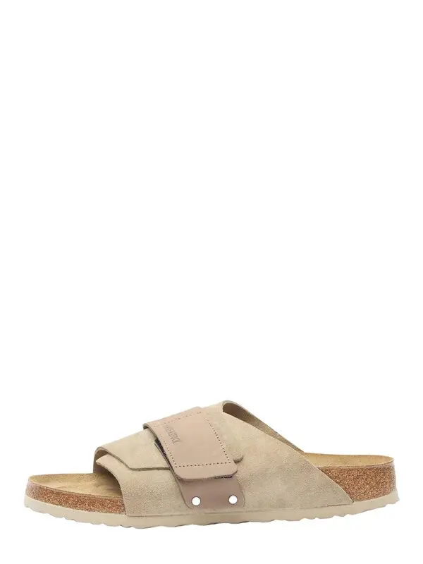 BIRKENSTOCK Kyoto Sandal - Taupe Suede/nubuck