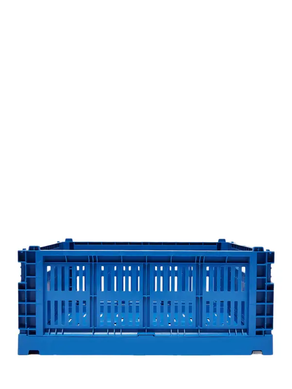 HAY Medium Recycled Colour Crate - Electric Blue