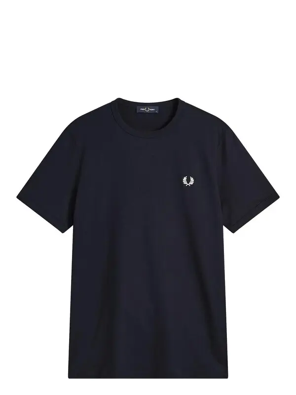 Fred Perry Ringer T-shirt - Navy