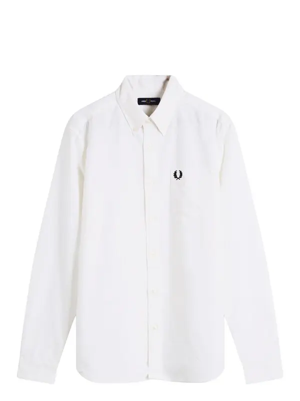 Fred Perry Oxford Shirt - White