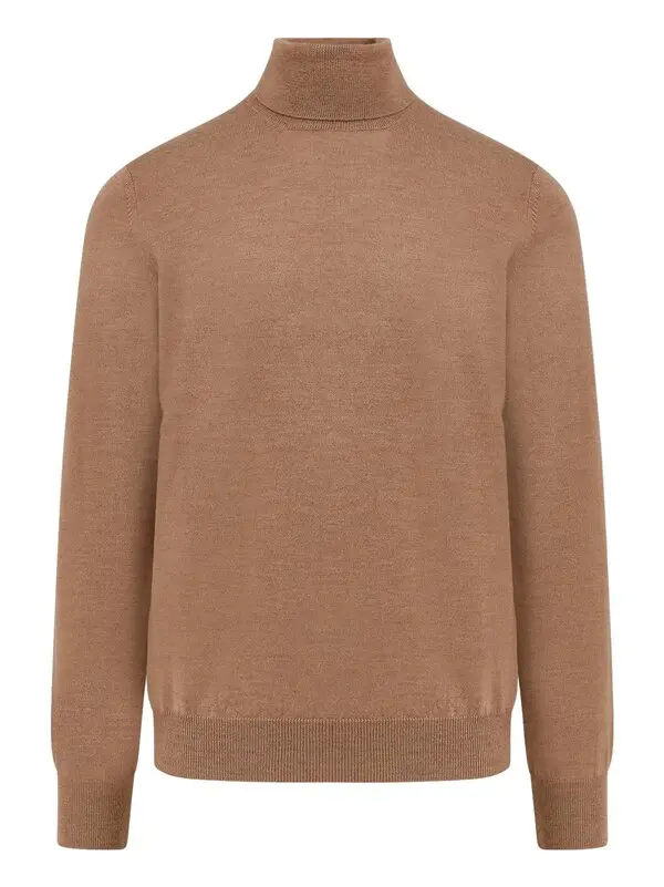 NUGNES 1920 Virgin Wool Sweater - Beige