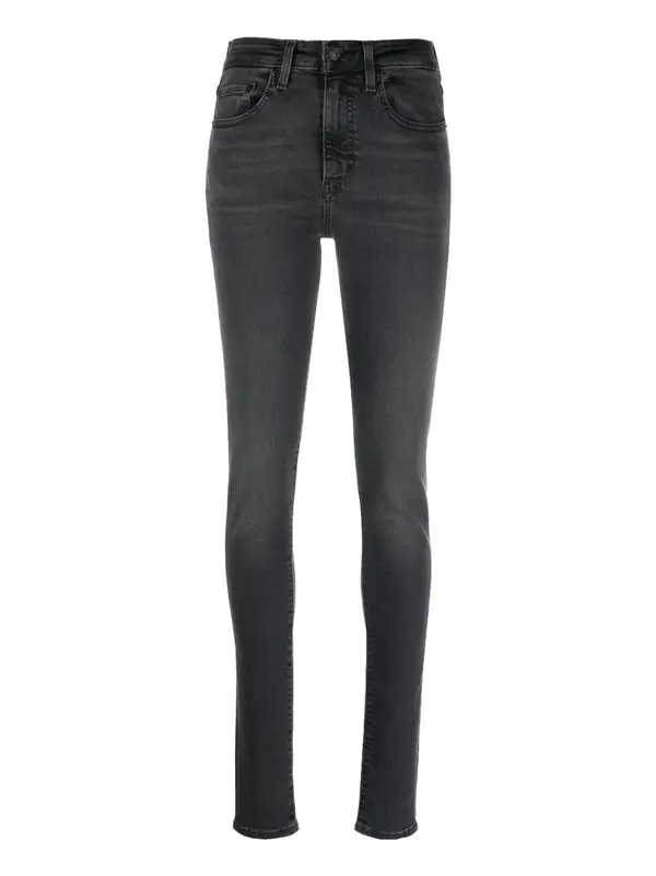 LEVI'S 720 High-rise Super Skinny Jeans - Black