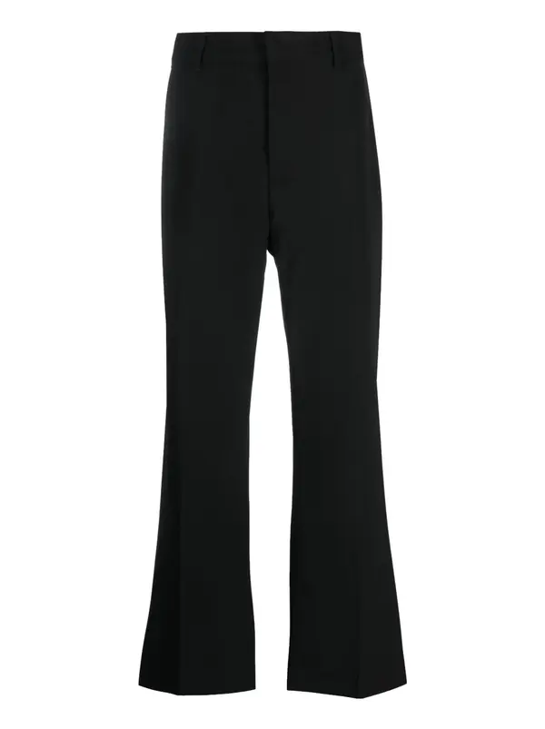Acne Studios Mid-rise Tailored Trousers - Black