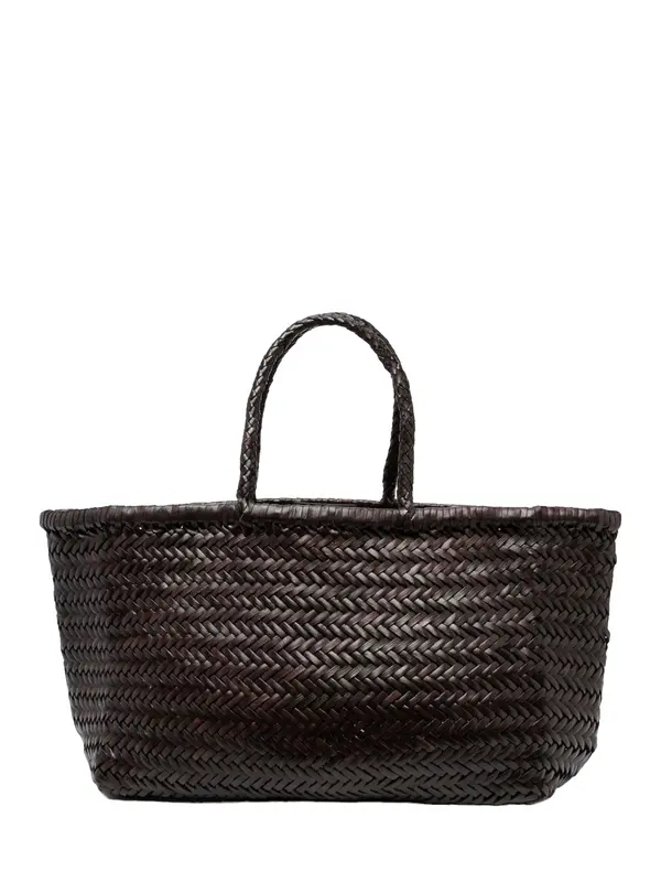 Dragon Diffusion Triple Jump Interwoven Tote - Brown