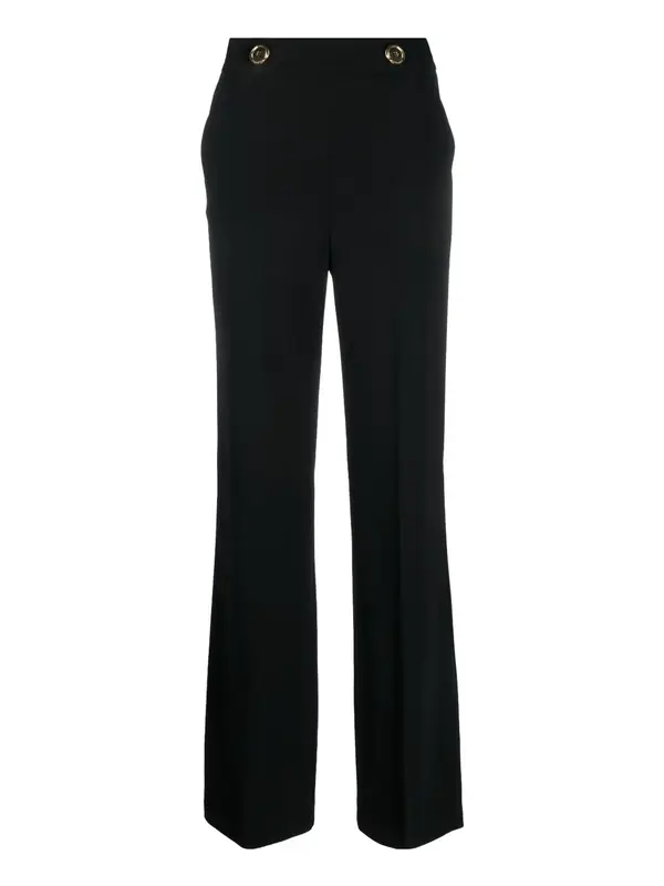 Pinko High-waisted Trousers - Black