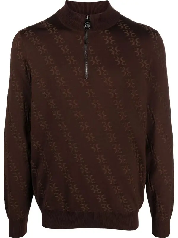 BILLIONAIRE Merino-blend Jumper - Brown